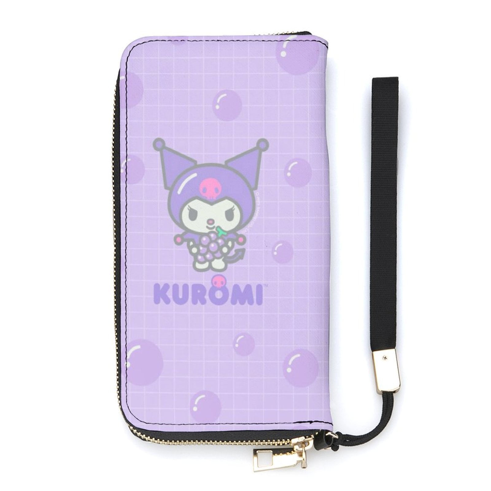 KUROMI Wallet Purse Card Holder Anime for Women Men KUROMI Merch ...