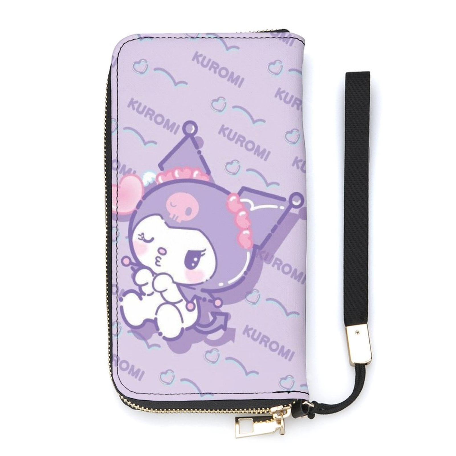 KUROMI Wallet Purse Card Holder Anime for Women Men KUROMI Merch ...