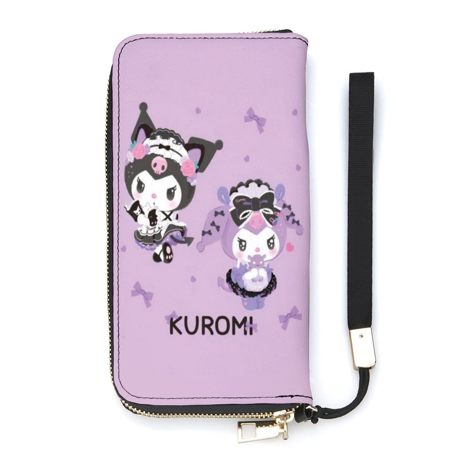 KUROMI Wallet Purse Card Holder Anime for Women Men KUROMI Merch ...