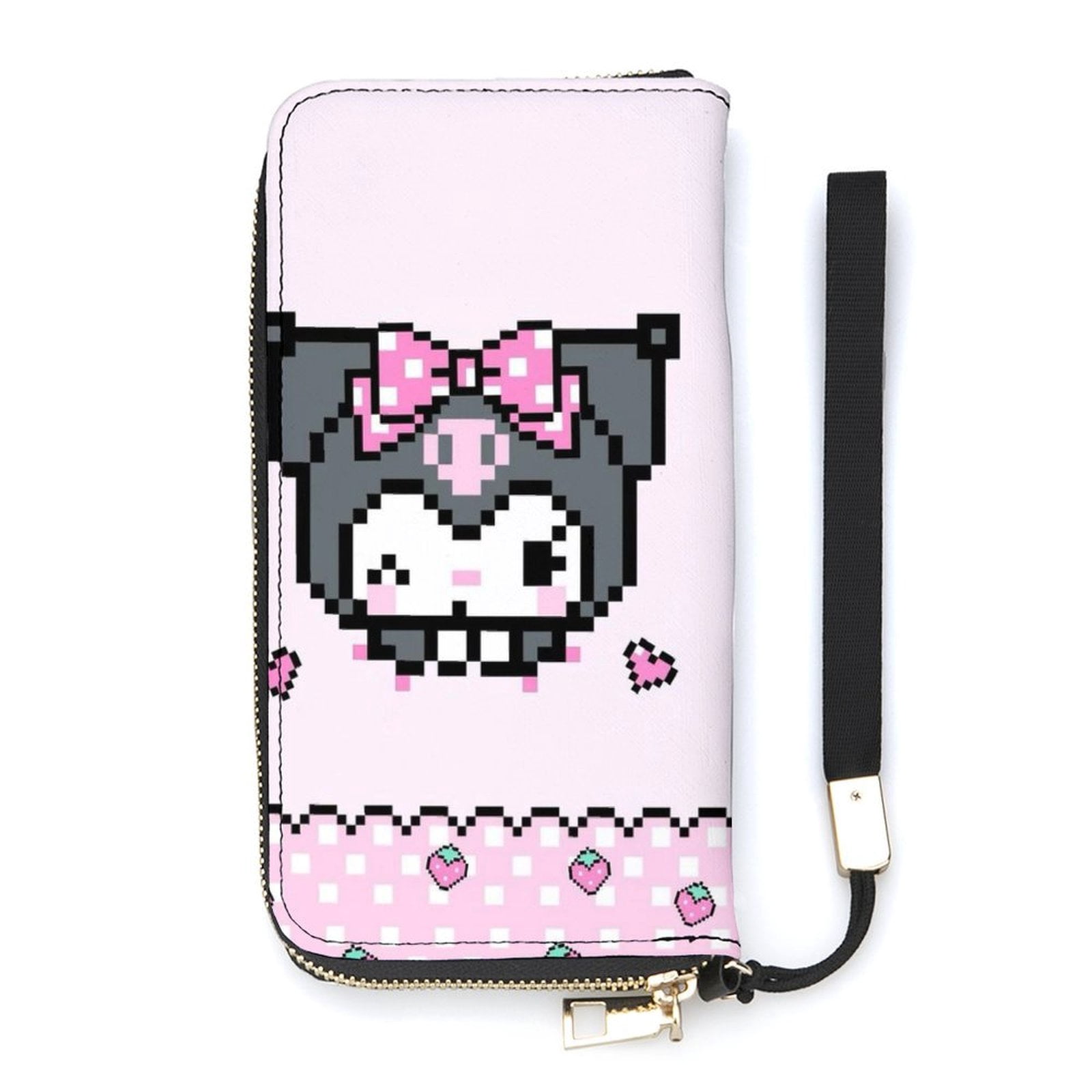 KUROMI Wallet Purse Card Holder Anime for Women Men KUROMI Merch ...