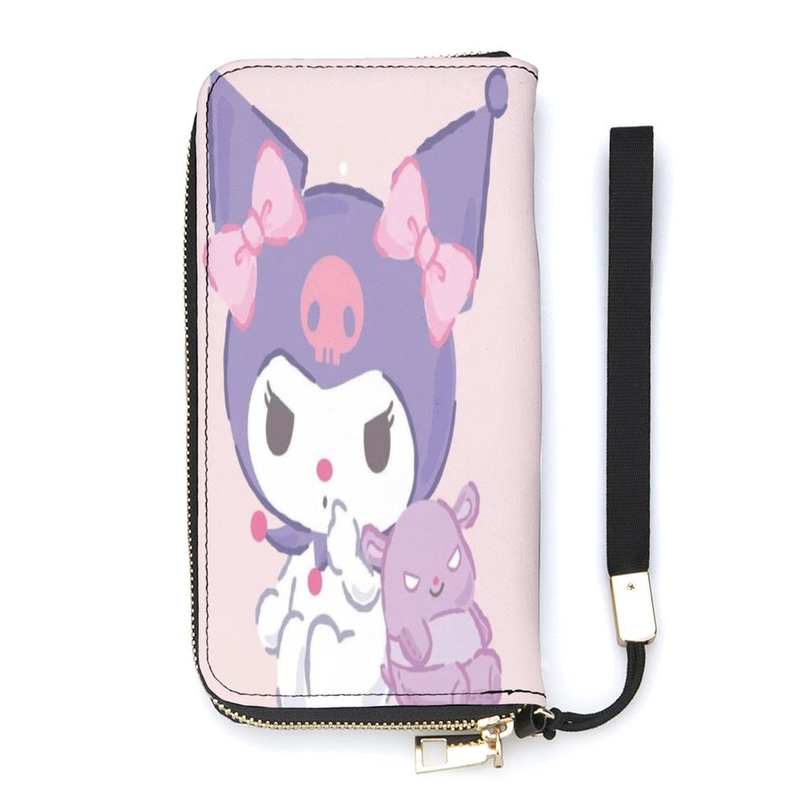 KUROMI Wallet Purse Card Holder Anime for Women Men KUROMI Merch ...