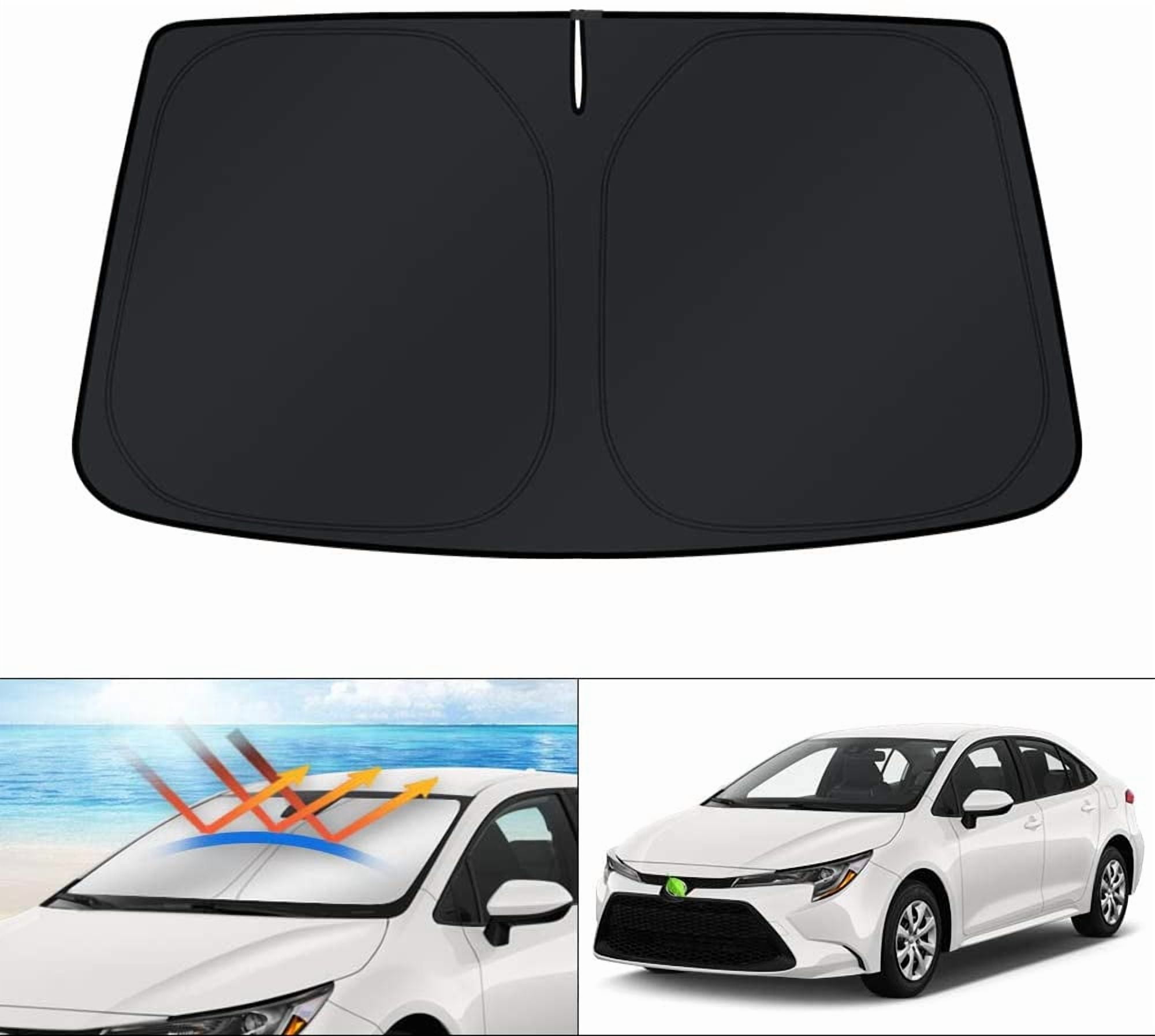KUST Custom Fit Windshield Sun Shade for 2020-2024 2025 Toyota Corolla ...