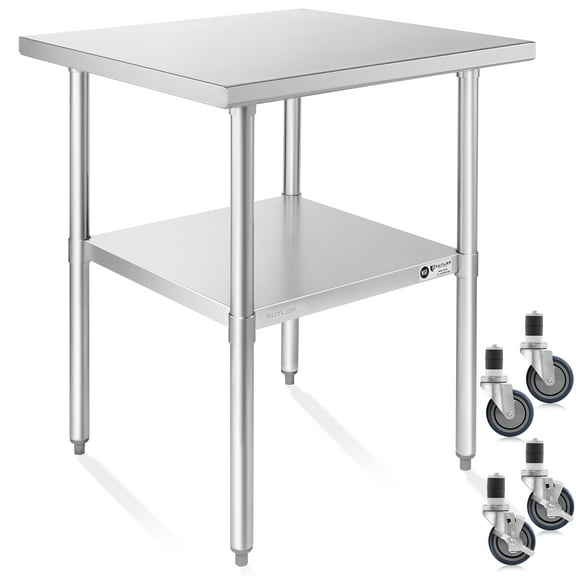 STABLEINK NSF Stainless Steel Prep Table 48 x 24 Inches Metal Work ...