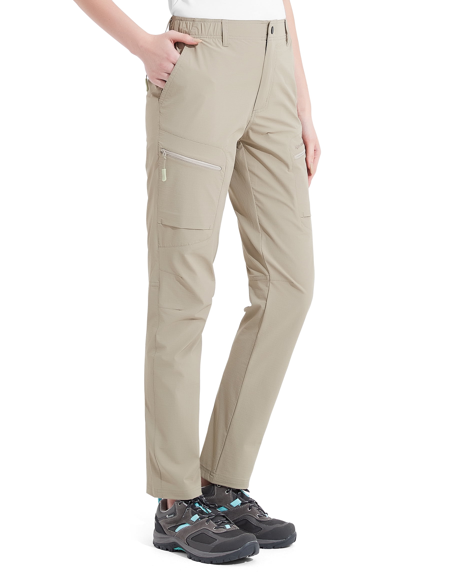 KUTOOK Women's Quick Dry, Water Resistant, Lightweight Hiking Pants ...