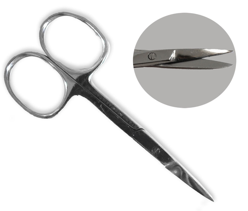 KUTZ (2 Pack) 3.5" (8.9 cm) Stainless Steel Cuticle Scissors | 1 ...