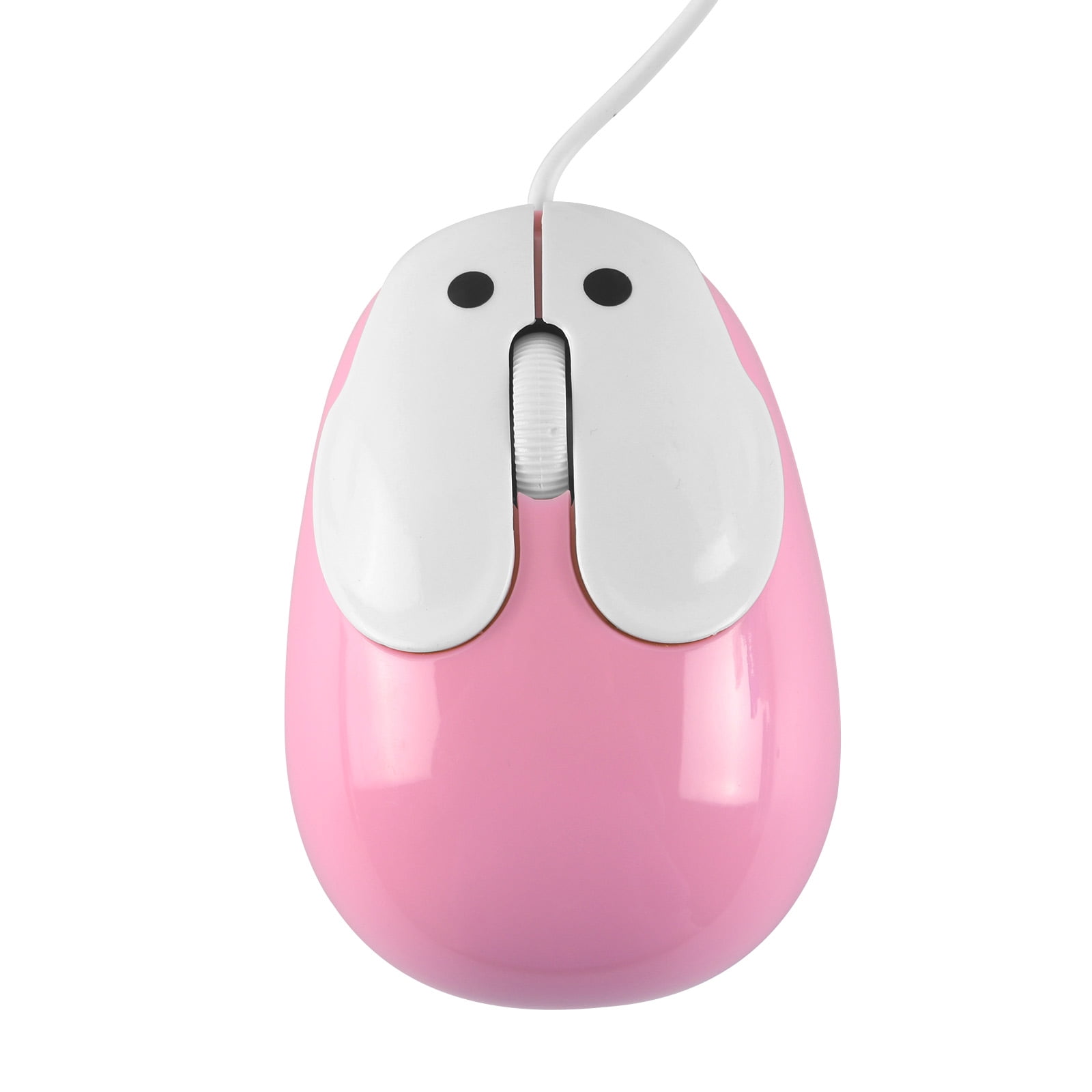 KUYHRF Mini Optical Wired Ergonomic Mouse Cute Animal Rabbit Shape ...