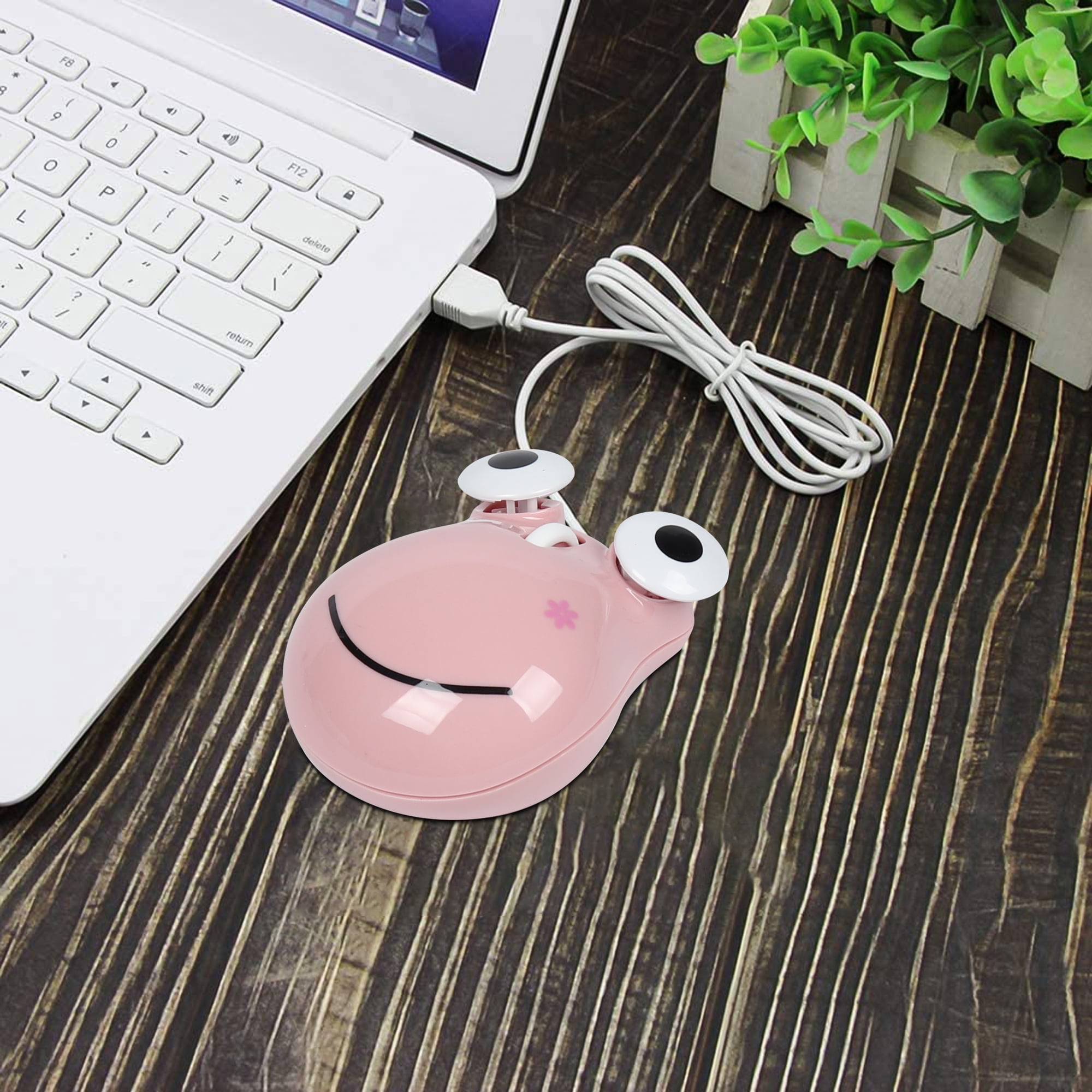 KUYHRF Wired Ergonomic Mouse ,Animal Frog Shaped Mouse,Travel Mouse For ...