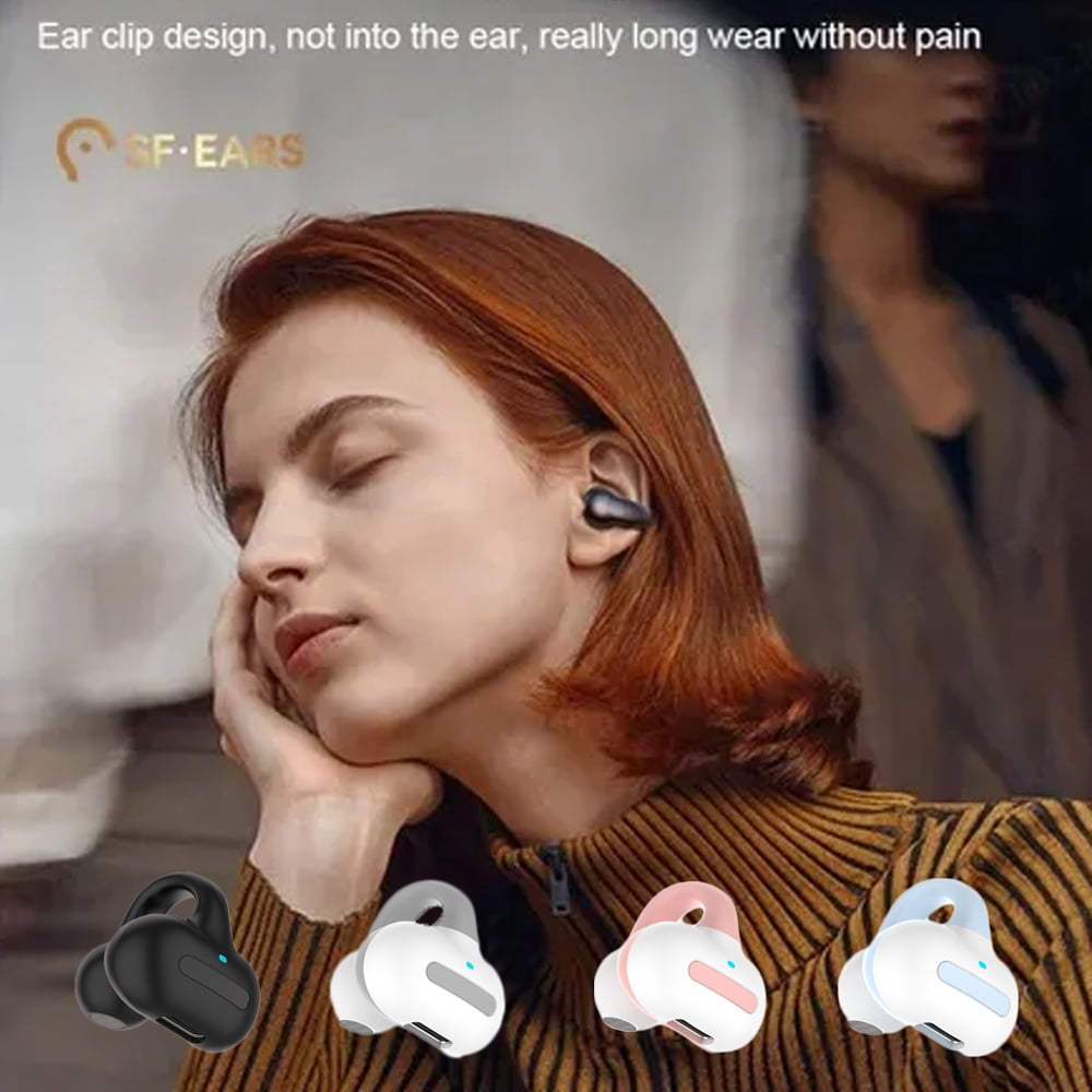 KUYHRF Wireless Blue Tooth Bone Conducting Earphones Gym Sports Running ...