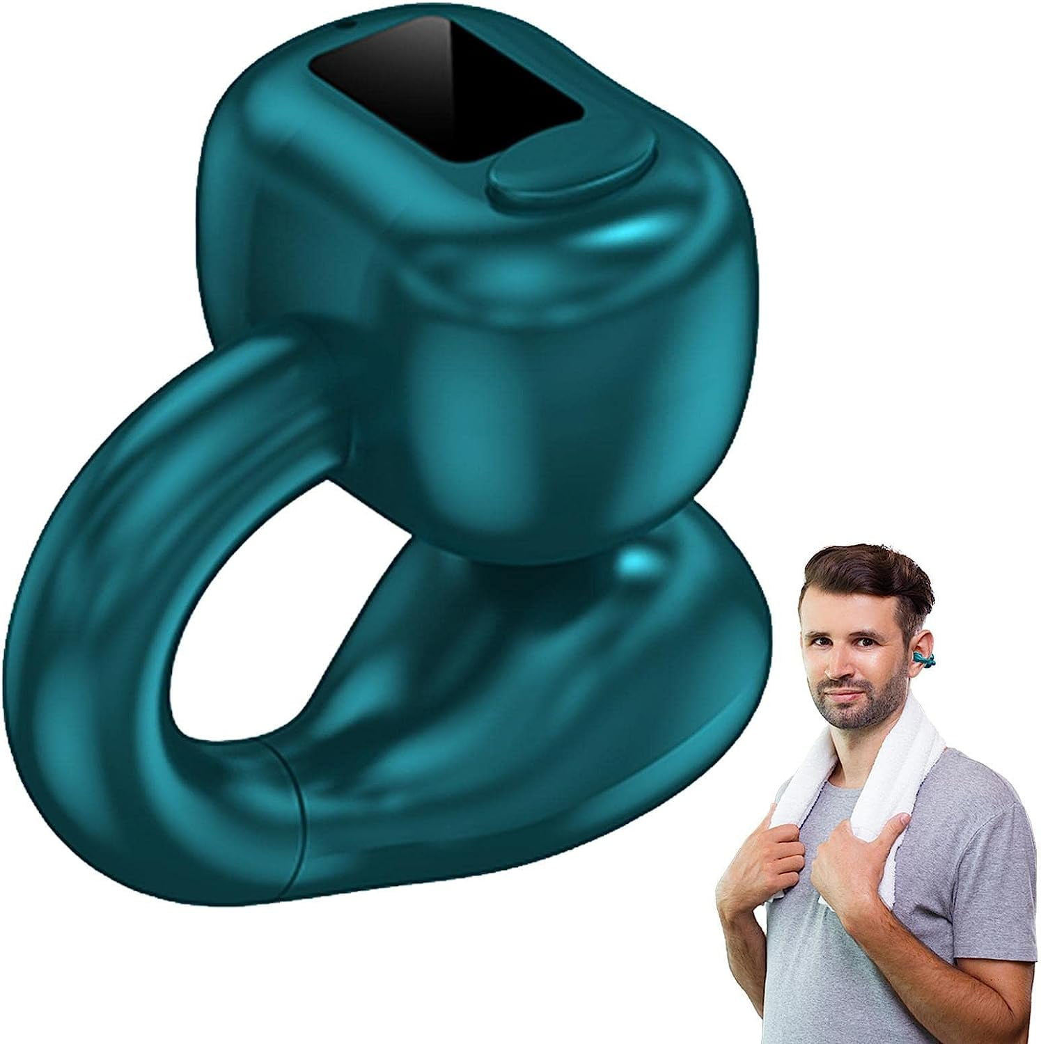 KUYHRF one Conduction Headphones - Ear Clip Bone Conduction Headphones ...