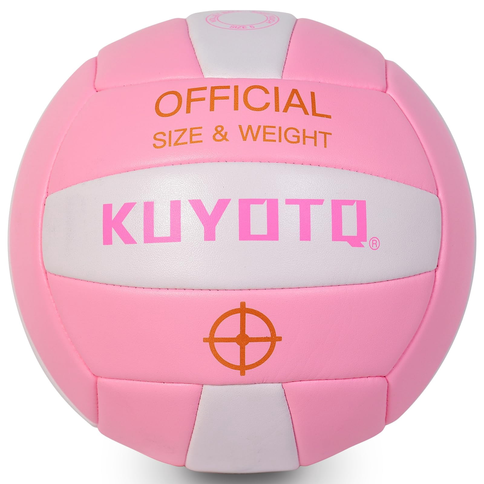 KUYOTQ Pink Outdoor Volleyball Official Size 5 Volleyball Thickened ...
