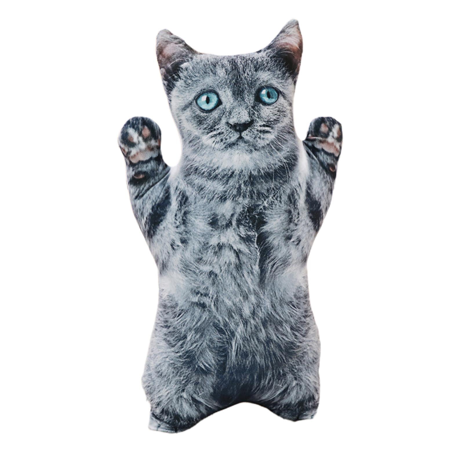 KUyu Realistic Animal 3D Pillow Tiger Soft Plush Toy Double-sided ...