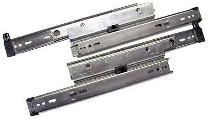 KV Anochrome Drawer Slide Full Extension with Overtravel 20" 150lb Load ...