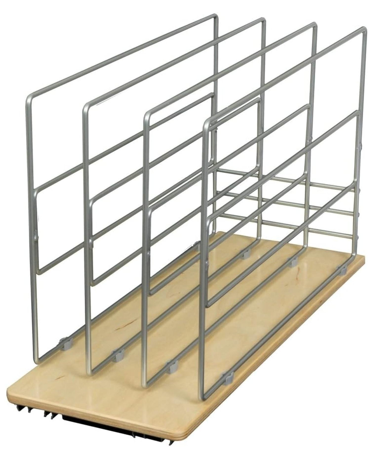 KV Slide Out Tray Divider 3 divider unit frosted dividers - Walmart.com