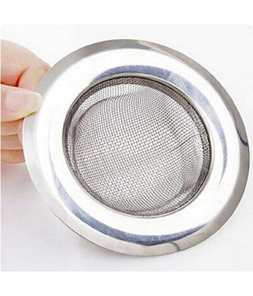 KVA Kitchen Sink Strainer Stainless Steel Jali Waste Filter Drain Basin ...