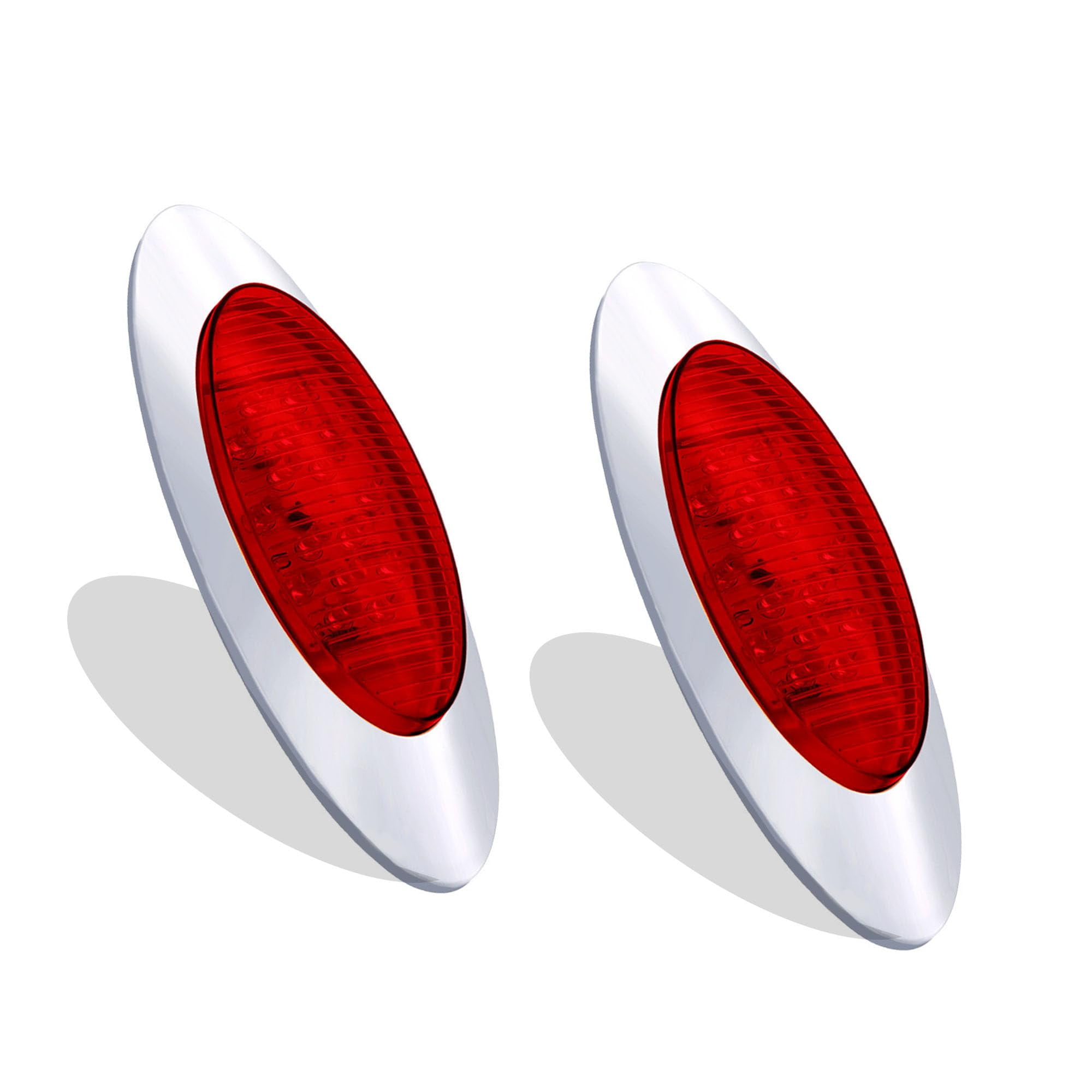 KVAEY 4PCS Car LED RRF12 Grille Lights, Waterproof Trim Lamp Front ...