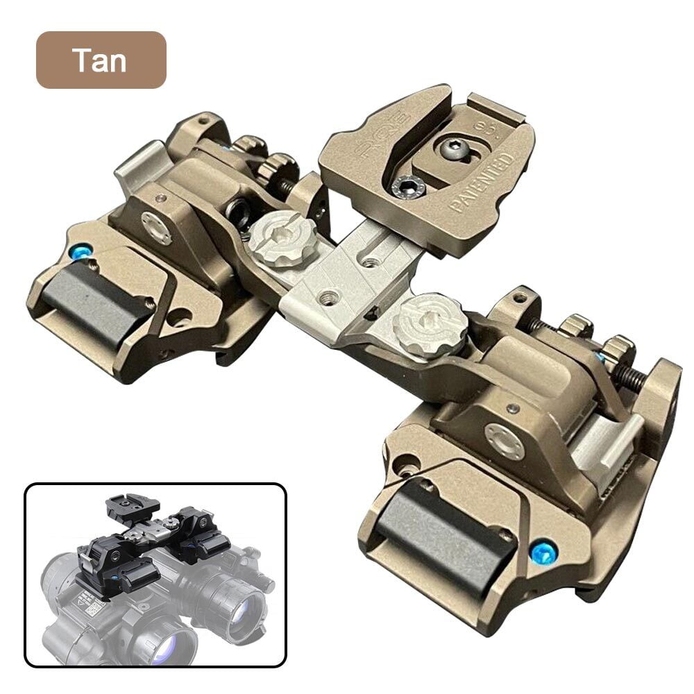 KVC Universal Dual Bridges NVG Mount W/L4 G24 for PVS-14 MUM DVO MINI ...