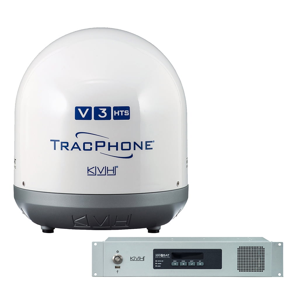 KVH 01-0418-11 TracPhone V3HTS Satellite Communication System - Walmart ...