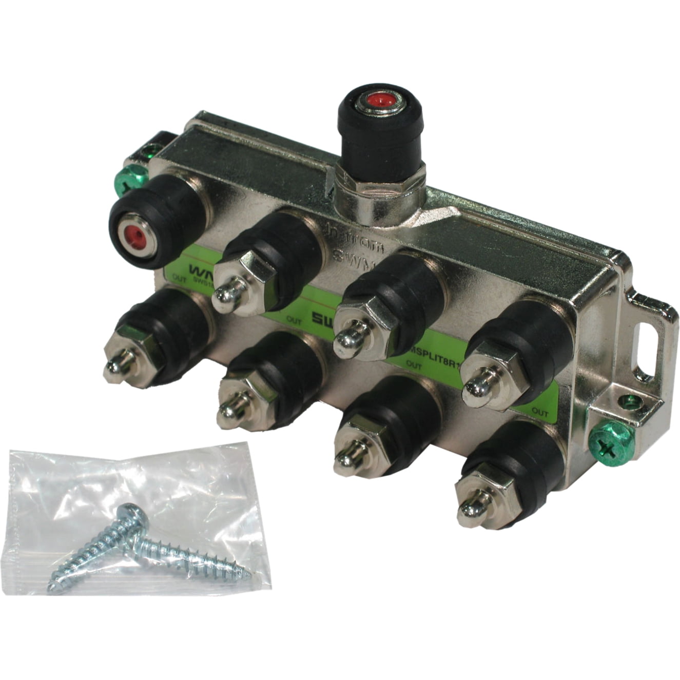 KVH SWM 8-Way Splitter - Walmart Business Supplies