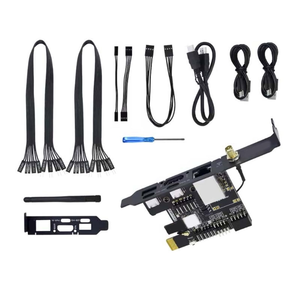 KVM-PCIe Kit Providing Stable Ethernet Connection For Desktop ...
