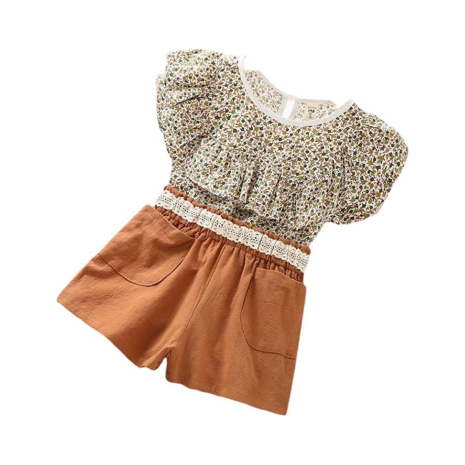 KVPLBQFD Girls Sweat Outfit Big Brother Little Brother Outfits Girls ...