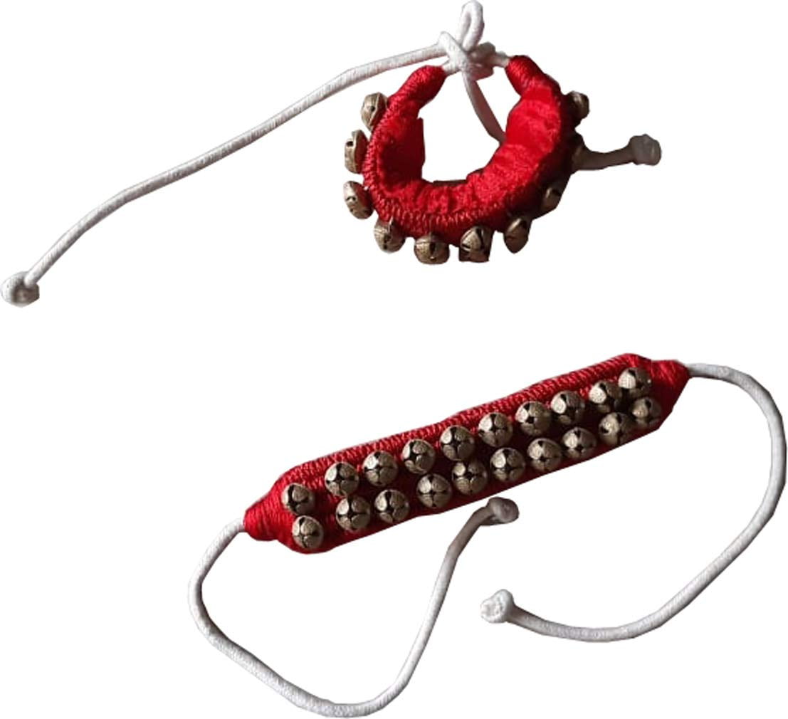 KVR Bharatnatayam Indian Traditional Dance Anklets Brass Bells Ghungroo ...