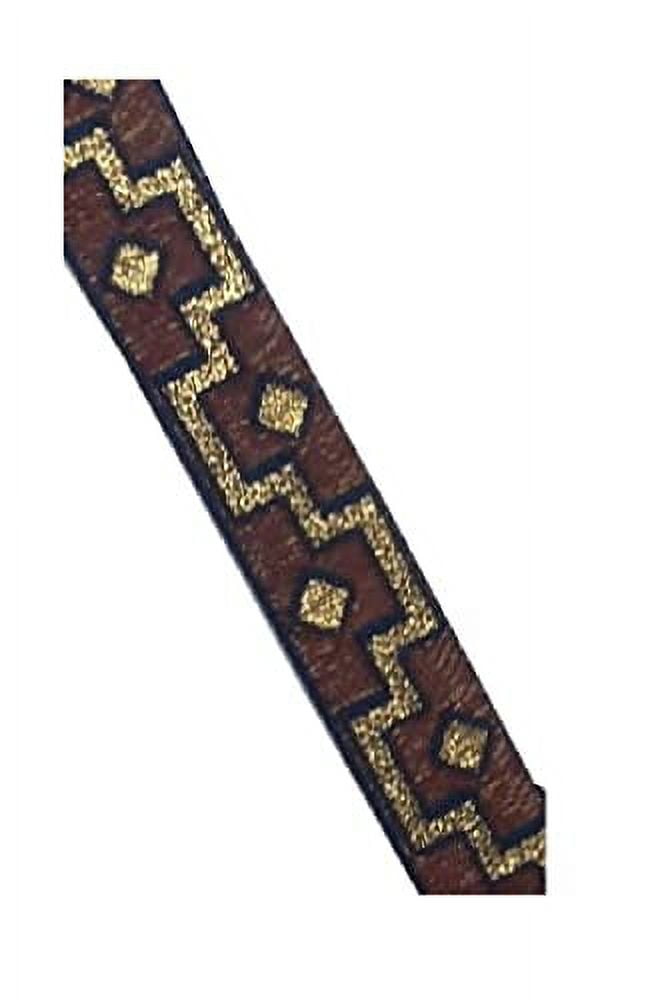 KVR Nylon Polyester Multicolor Silk Woven Embroidery Braid Wedding and ...