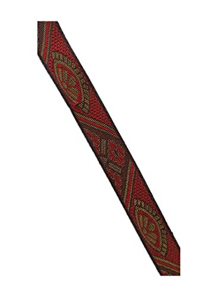 KVR Nylon Polyester Multicolor Silk Woven Embroidery Braid Wedding and ...