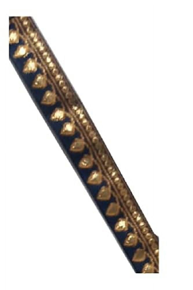 KVR Nylon Polyester Multicolor Silk Woven Embroidery Braid Wedding and ...