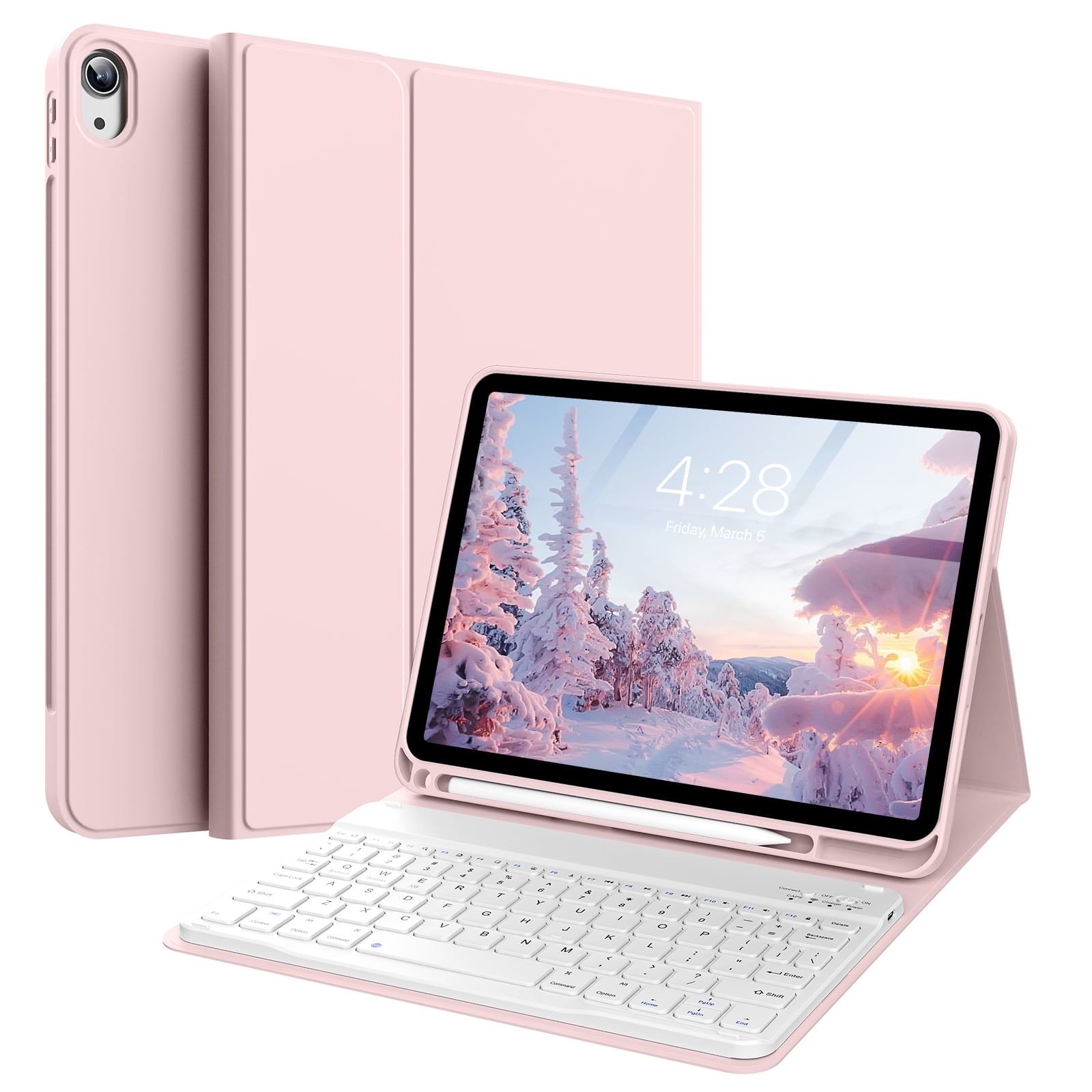 KVTVOU Keyboard Case for iPad 10th Generation 10.9 inch 2022, Slim ...