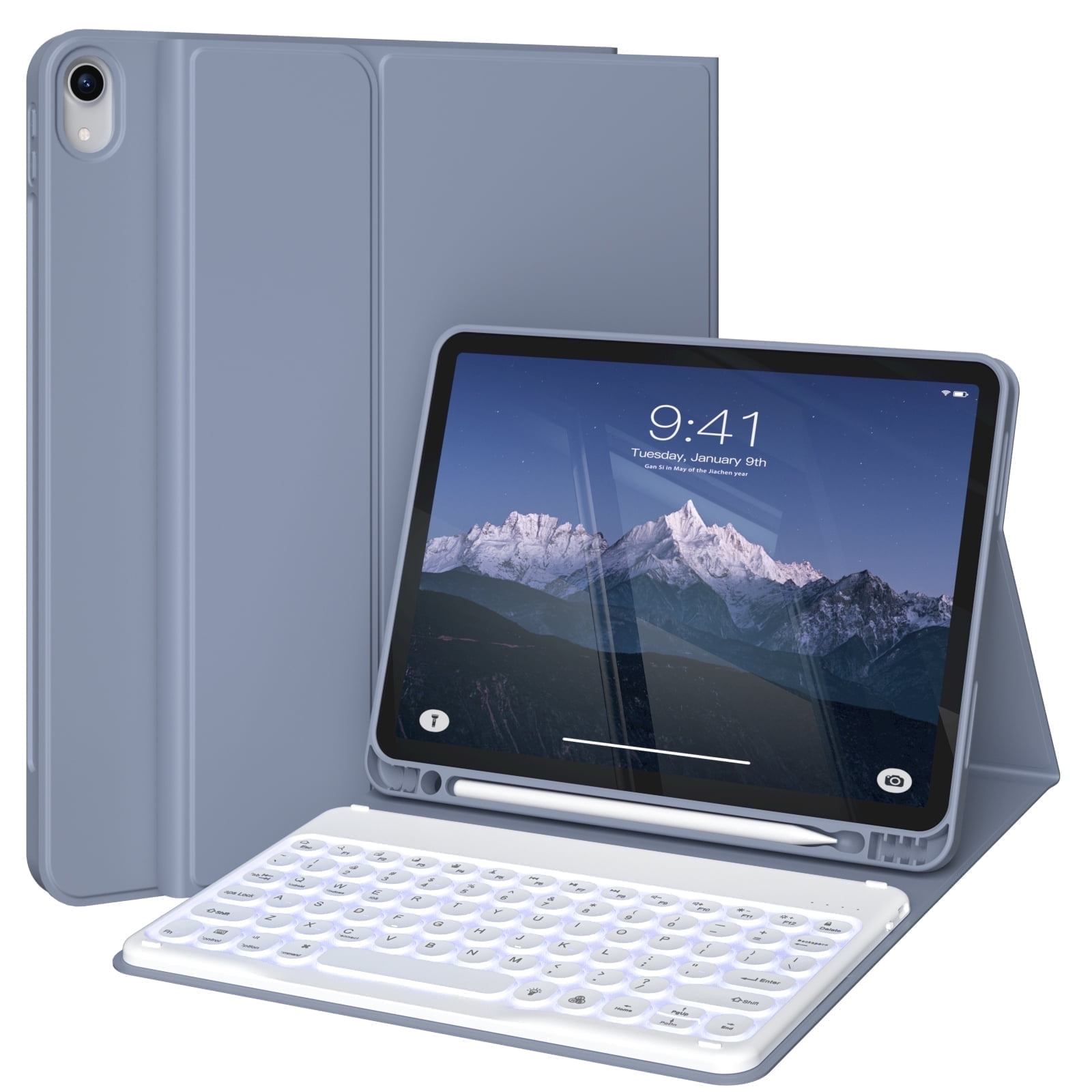 KVTVOU iPad Keyboard Case for New iPad 11th Generation 11 inch A16 2025 ...