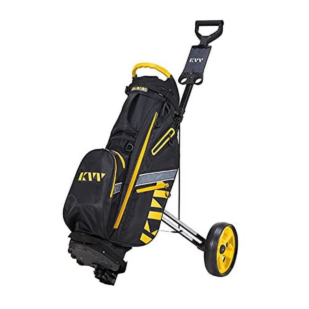 KVV 2-Wheel Aluminum Frame Golf Push Cart - Walmart.com