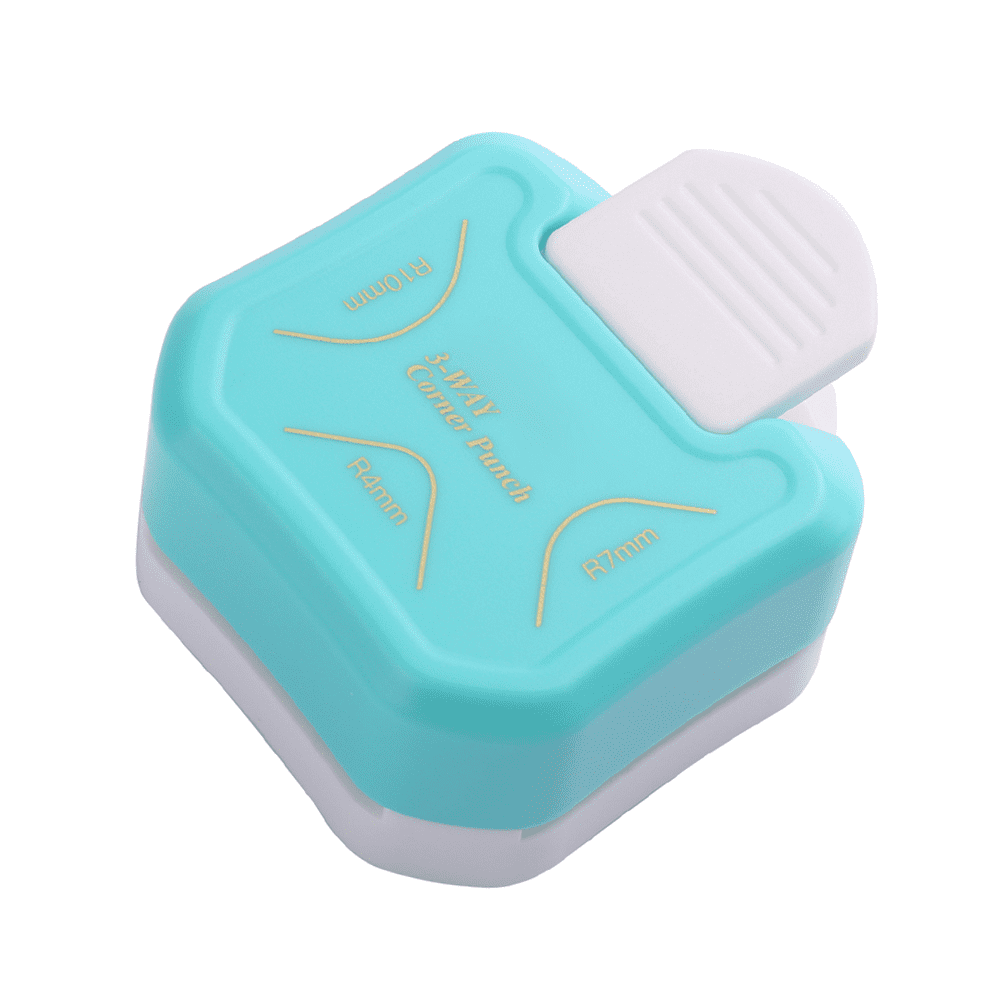 KW-Trio 3-in-1 Corner Rounder Punch /R7/R10mm Round Corner Trimmer ...