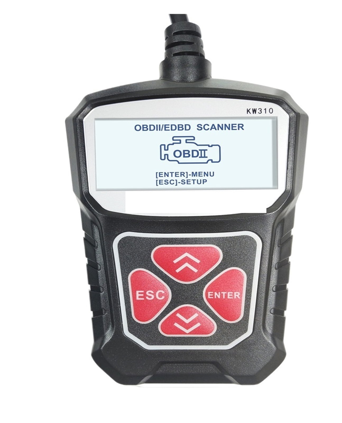 KW309 OBDII Scanner Engine Fault Code Reader Automotive Scanner OBD2 ...