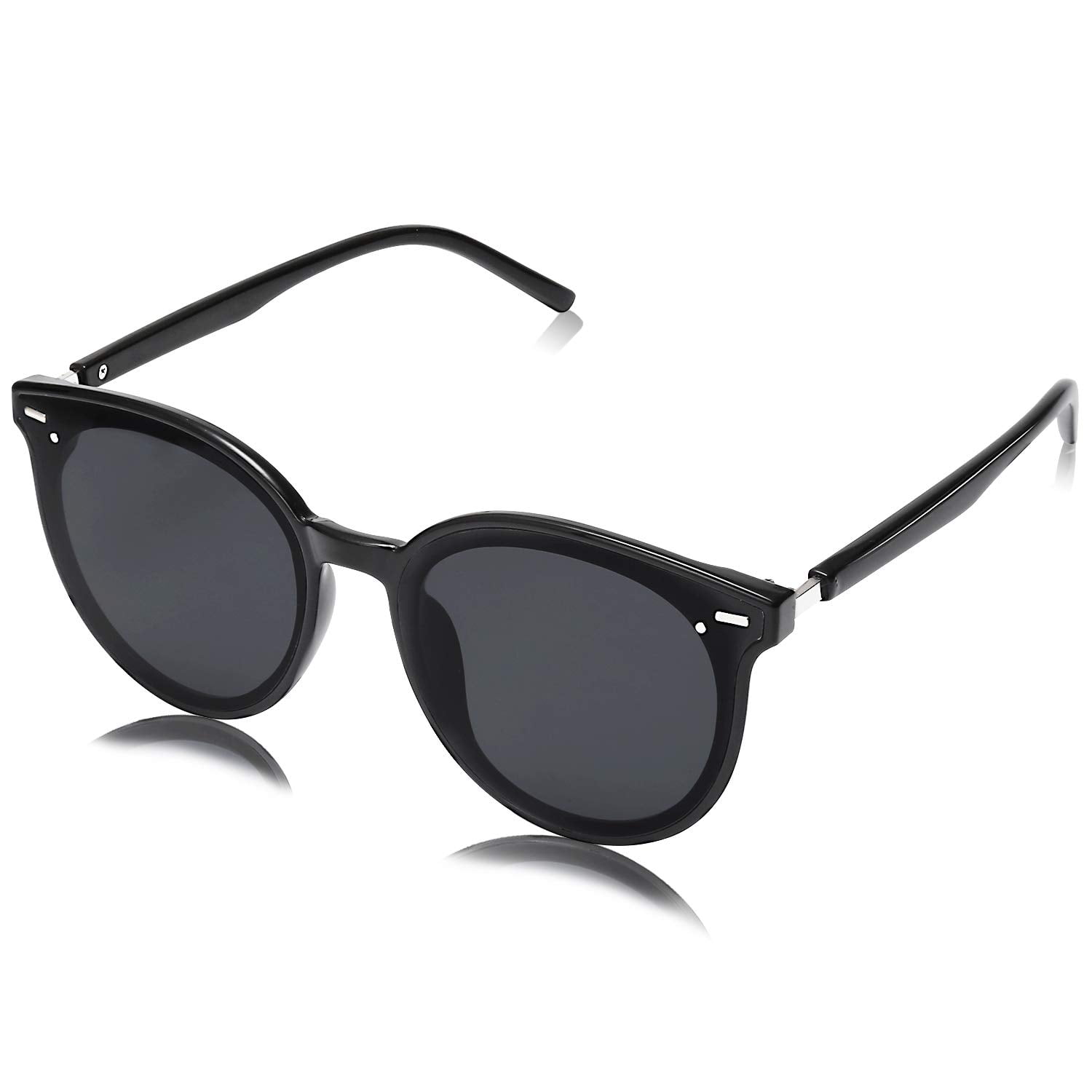 KWATE Sunglasses Womens Trendy 2024 Classic Round Retro Vintage Shades ...