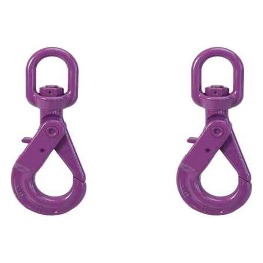 KWB Grade 100 Swivel Self Locking Hook - 9/32"-5/16" - 2 Pack - Walmart.com