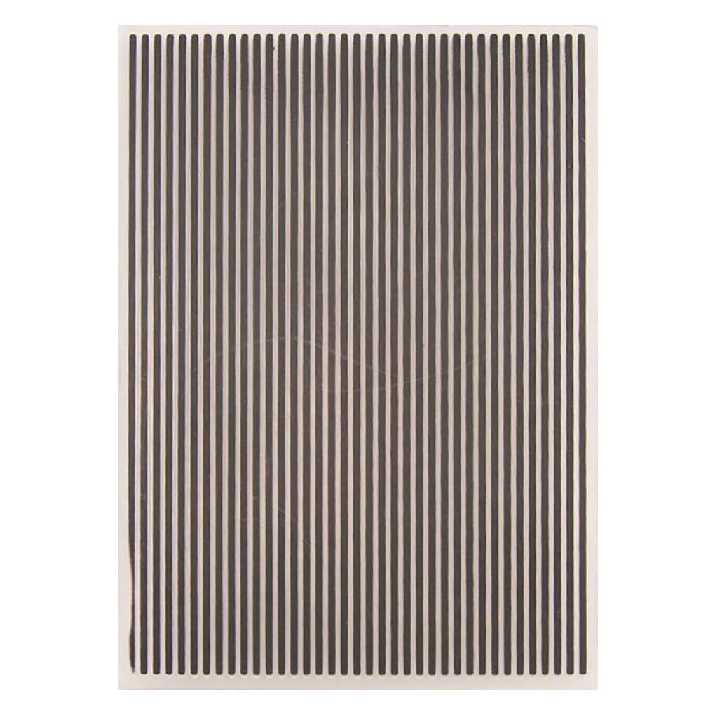 KWELLAM Stripe Plastic Embossing MMF7 Folders for Card Making ...