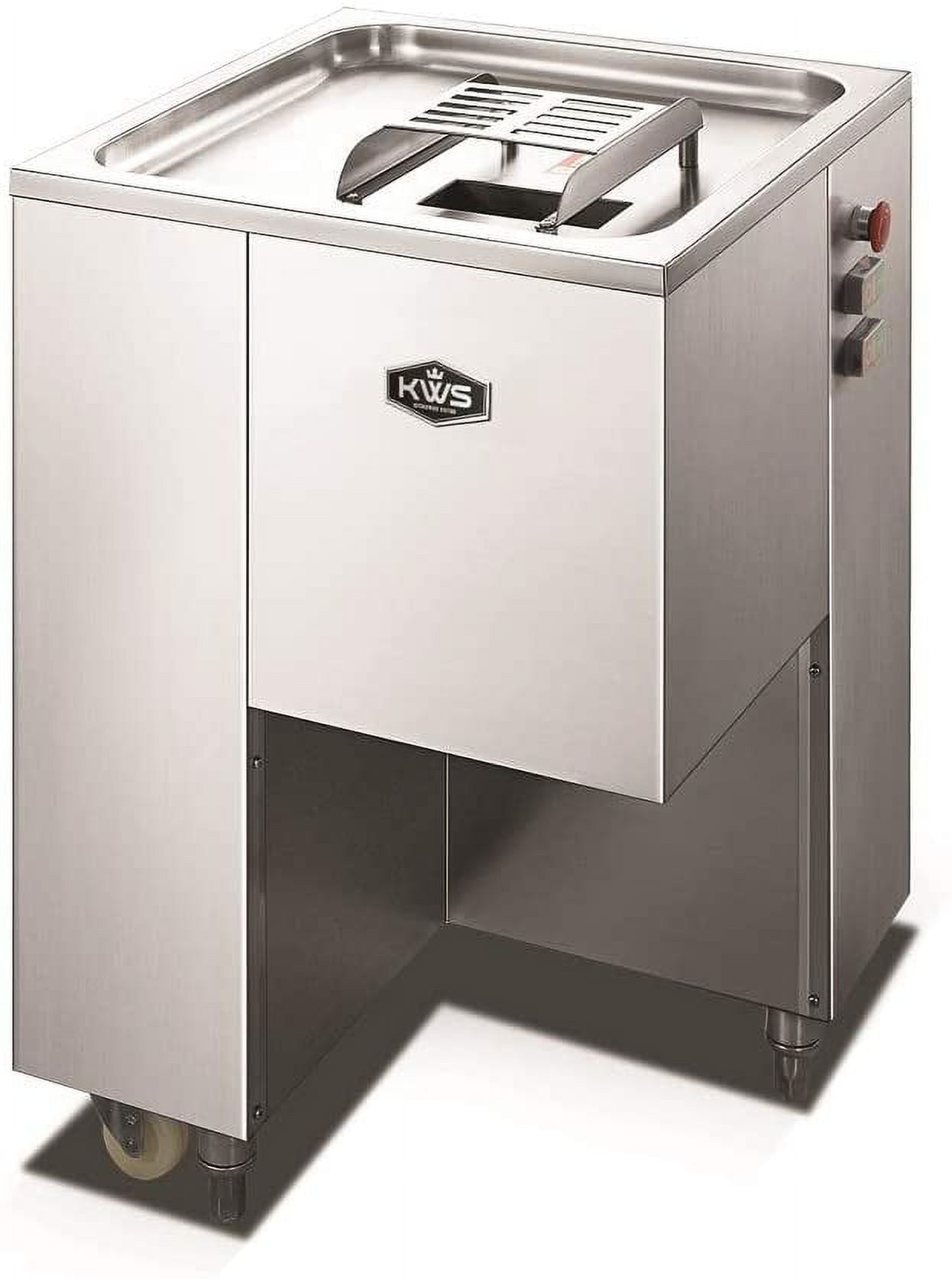 KWS PS-92 Commercial 1950W Meat Slicer 794 lbs/hr Stainless Steel Fresh ...