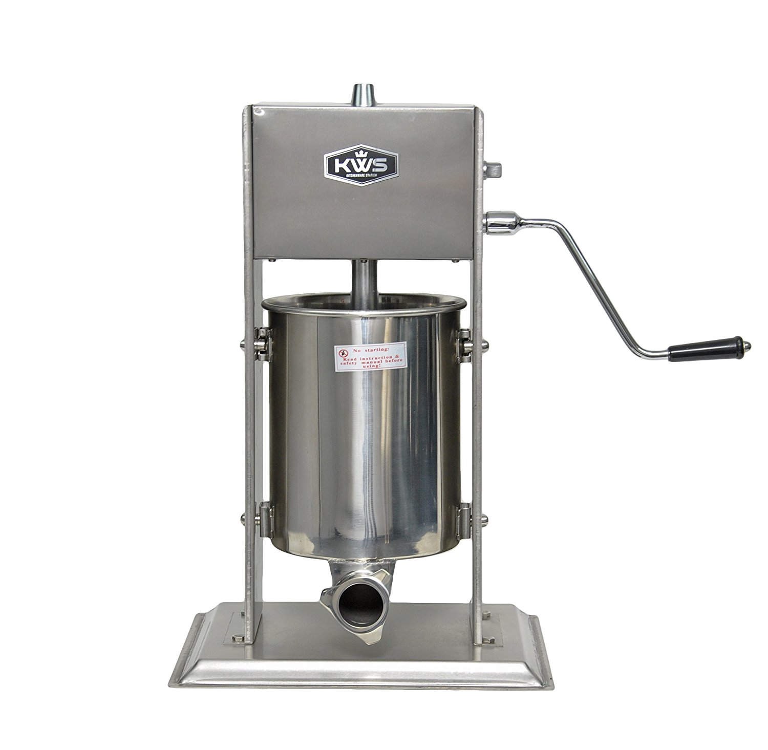 KWS Professional Commercial Sausage Stuffer Maker ST-10L/22LB Heavy ...