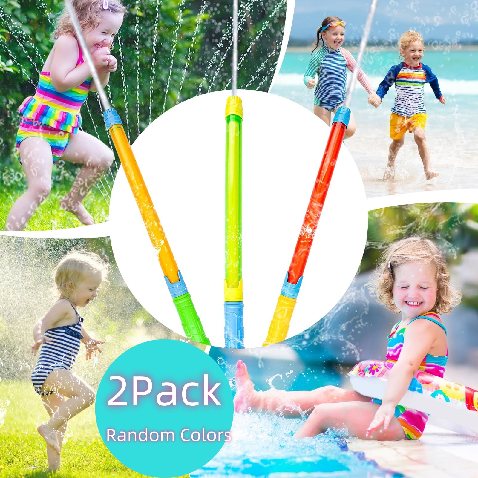 KXAAXS 2Pack Pool Toys for Kids Summer Swimming Beach Water Toys ...