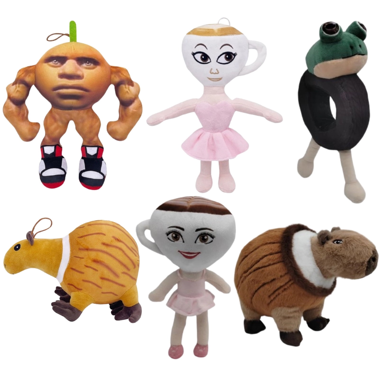 KXAAXS Cappuccina Ballerina Italian Brainrot Plushies Fun & Adorable ...