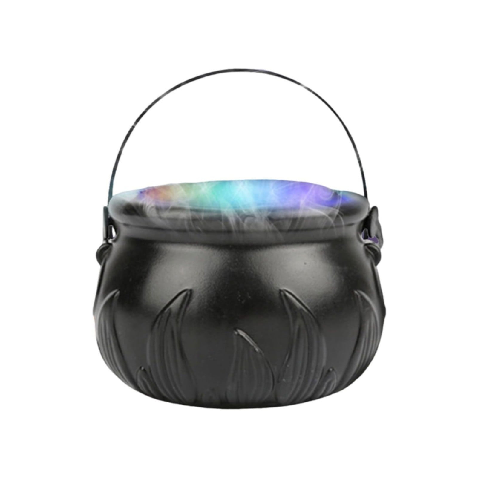 KXBDSFY Halloween Cauldron 2024 Fogger Mist Maker Cauldron Witch Jar ...