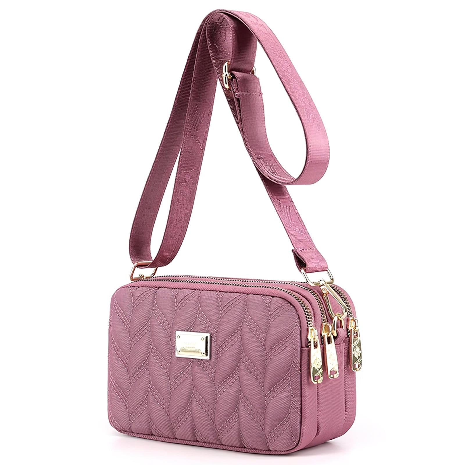 KXF Ladies Crossbody Bag Multi-Pocket Shoulder Bag Waterproof Nylon ...