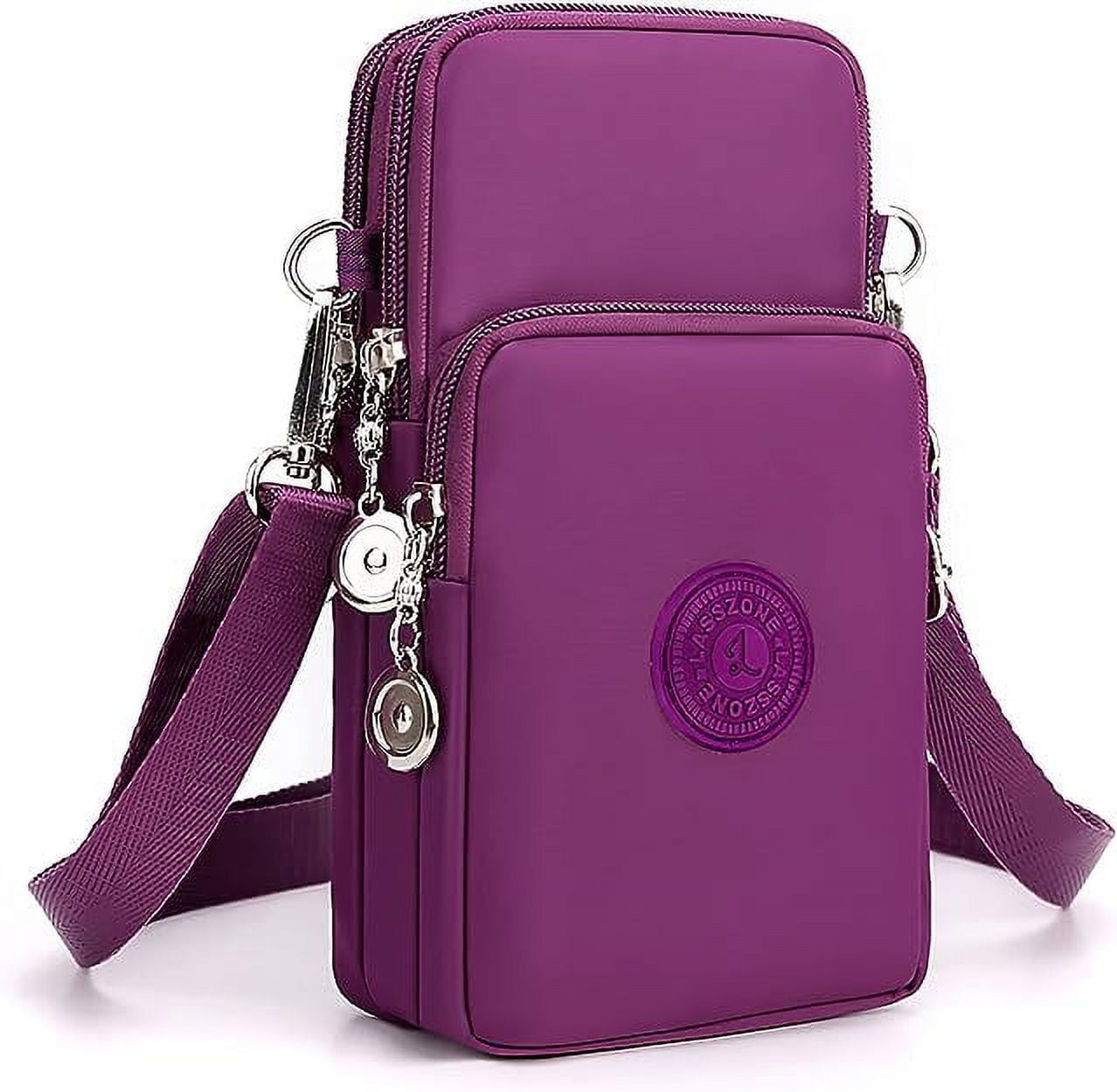KXF Waterproof Nylon Cute Crossbody Cell Phone Purse Smartphone Wallet ...