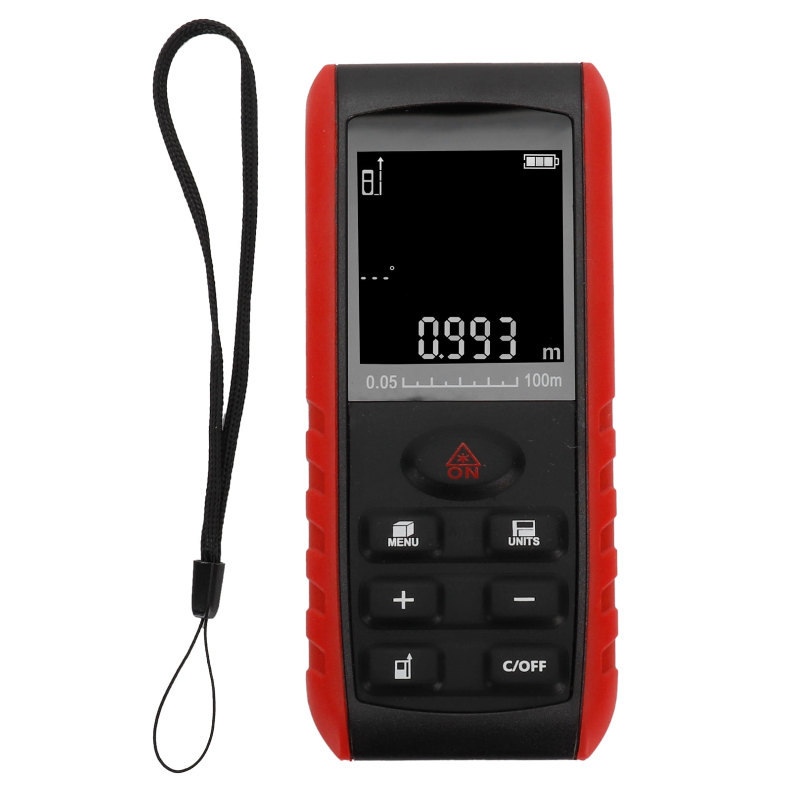 KXL?E100 Infrared Distance Meter IP54 Waterproof Portable Digital Range ...