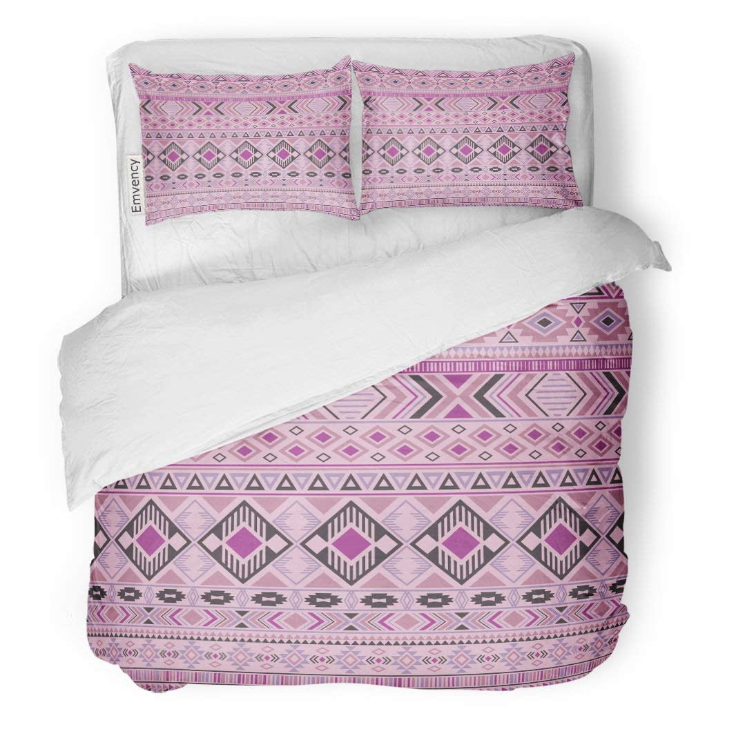 KXMDXA 3 Piece Bedding Set Peruvian American Pattern Tribal Motifs ...