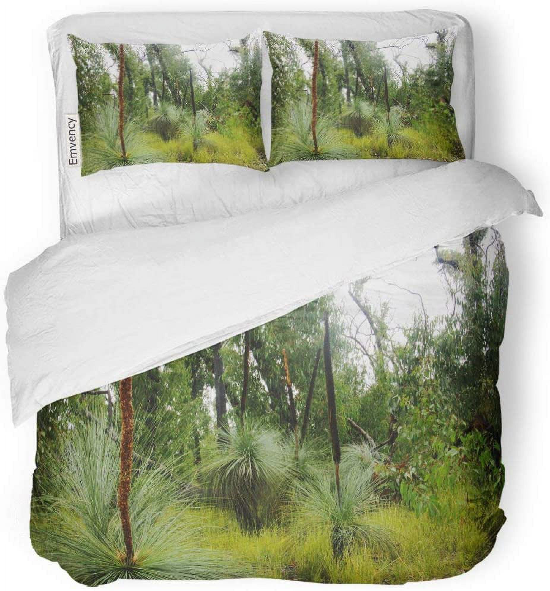 KXMDXA 3 Piece Bedding Set The Kangaroo Tail Plants Australian Grass ...