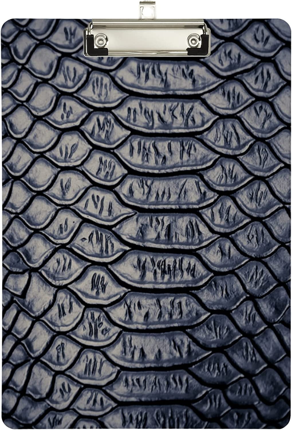 KXMDXA 3D Python Skin Print Clipboard Hardboard Wood Nursing Clip Board ...