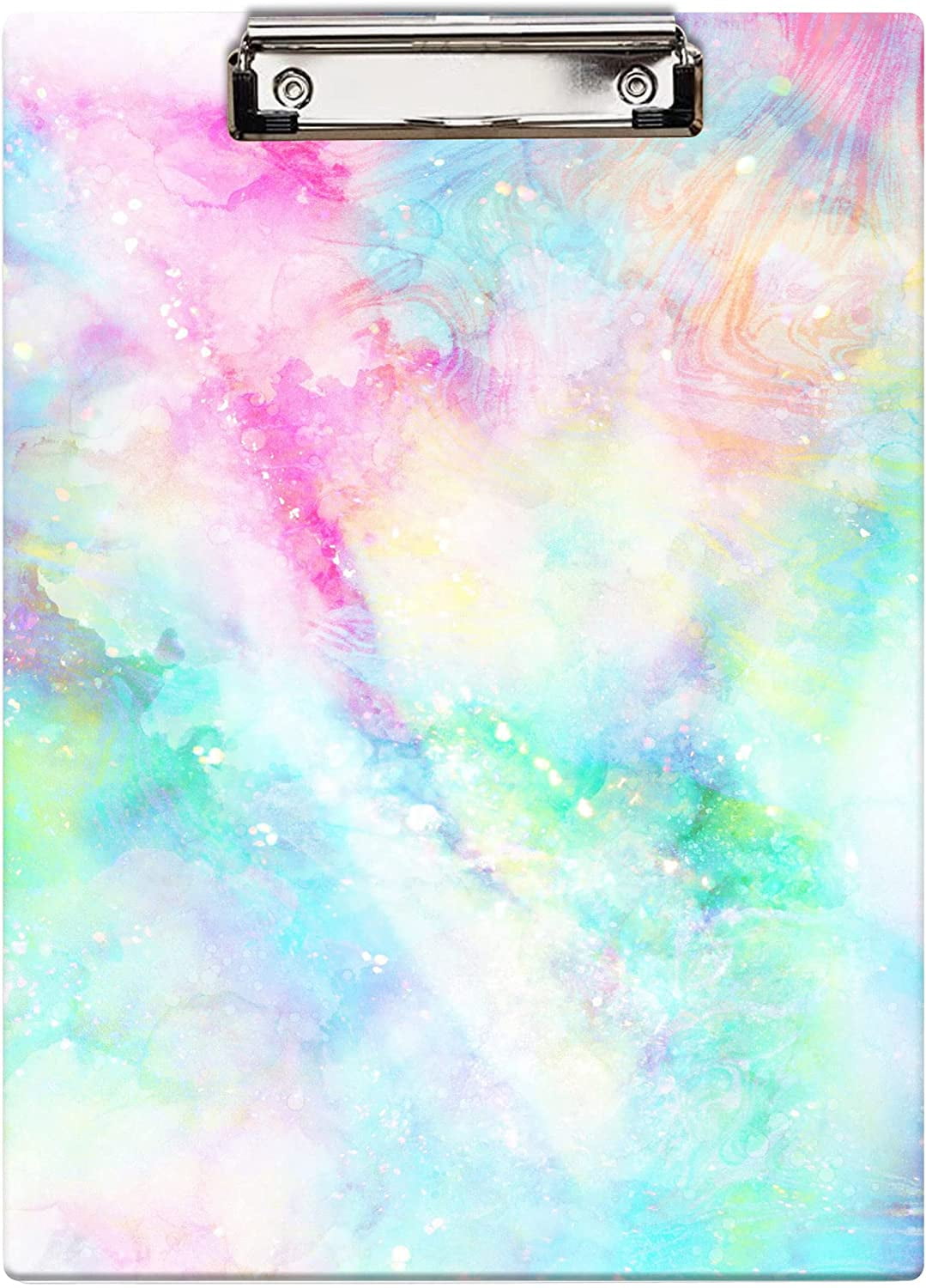 KXMDXA Abstract Beautiful Colorful Painted Clipboard Hardboard Wood ...