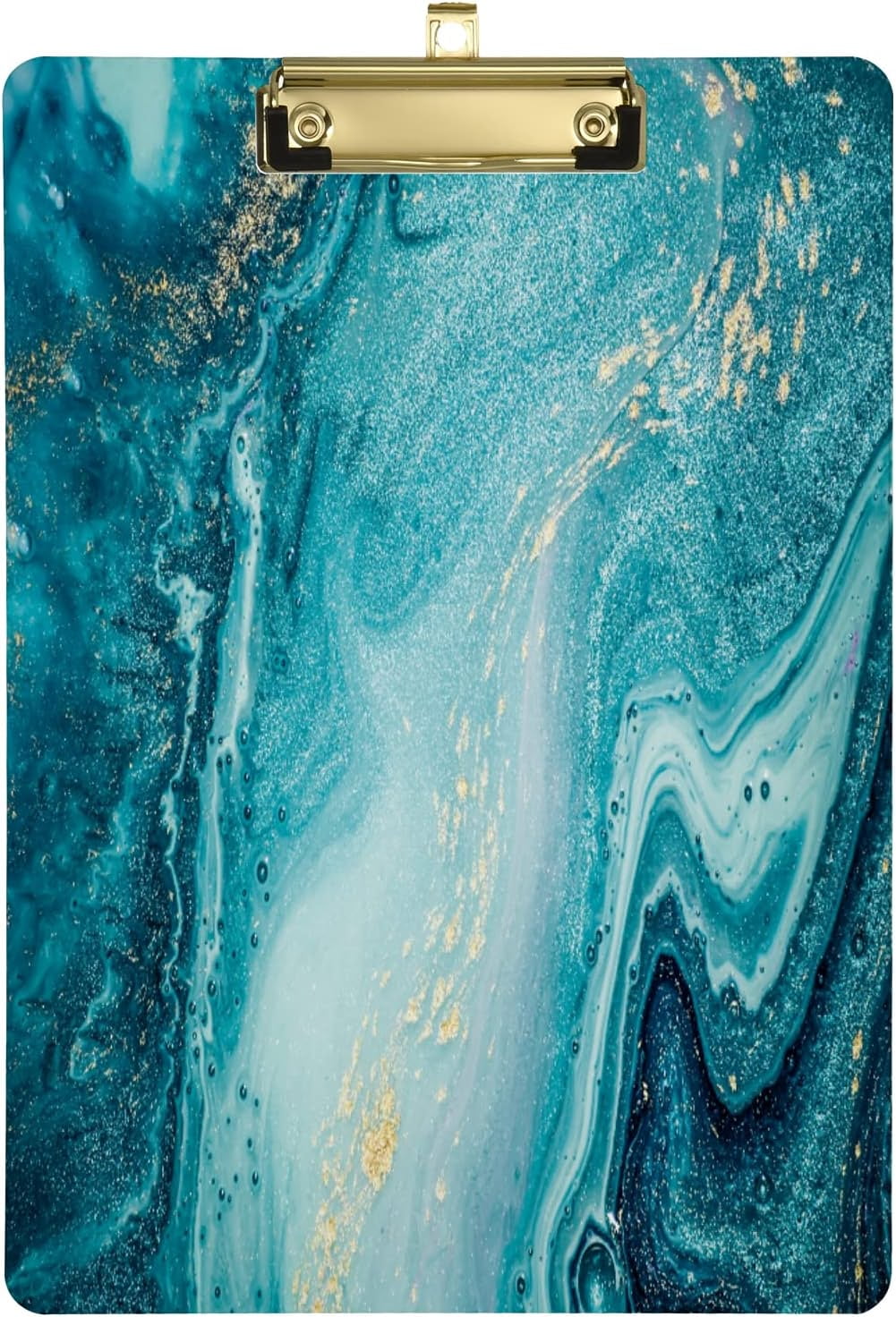KXMDXA Beautiful Marble Texture Pattern Clipboard Hardboard Wood ...