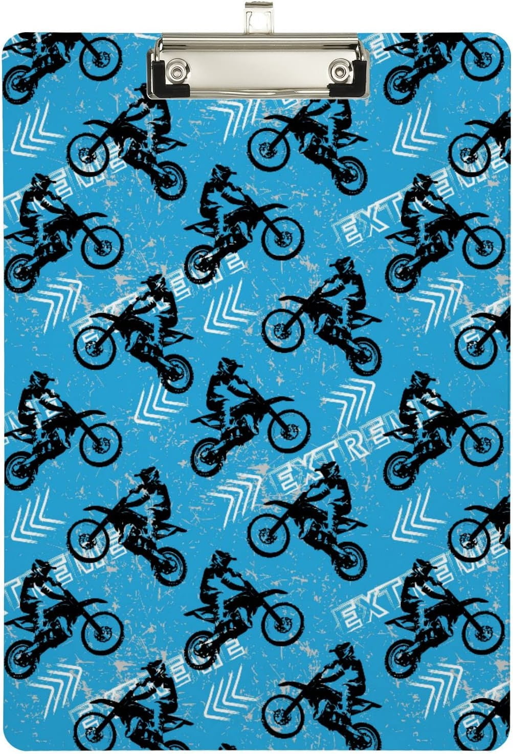 KXMDXA Black Blue Motocross Clipboard Hardboard Wood Nursing Clip Board ...